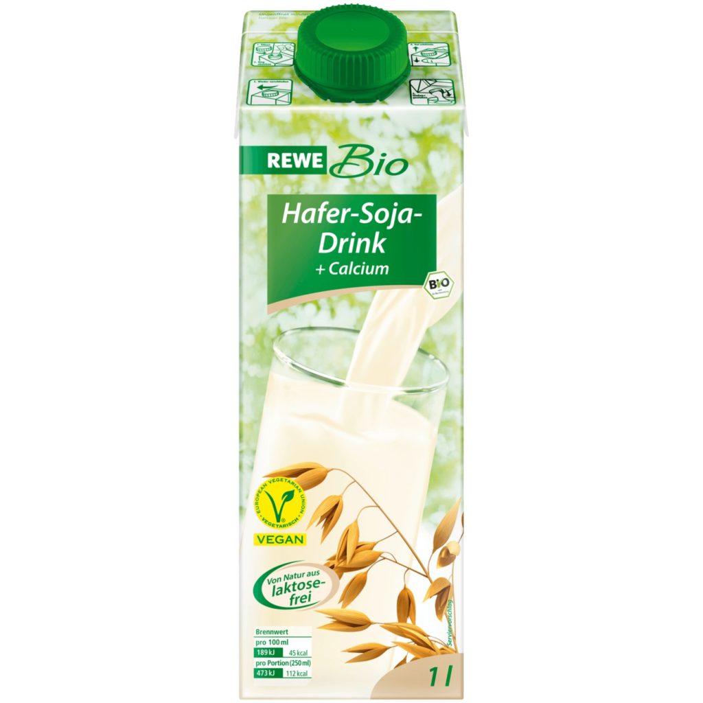 Vegane Produkte aus dem Supermarkt: Rewe | Deutschland is(s)t vegan