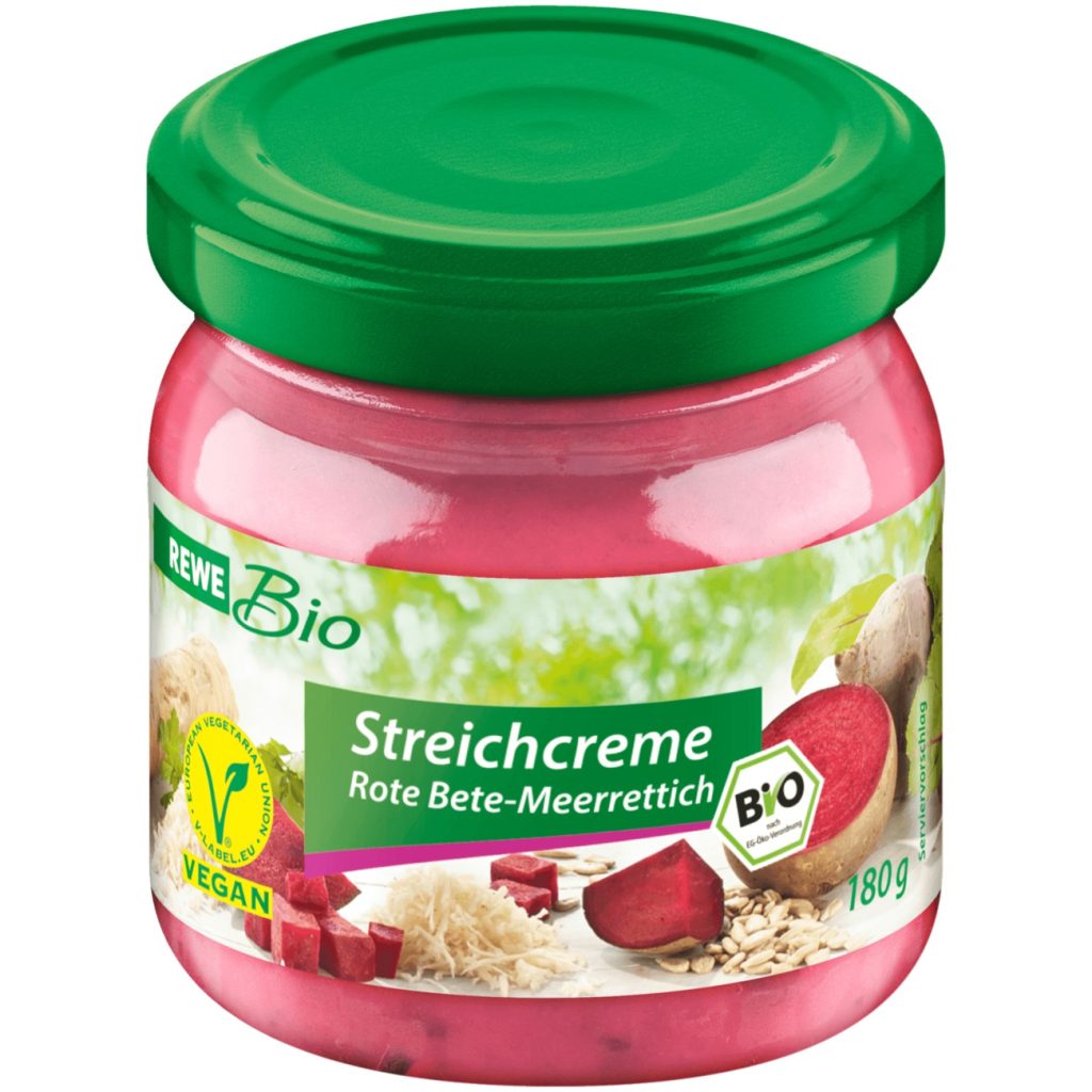 Vegane Produkte aus dem Supermarkt: Rewe | Deutschland is(s)t vegan