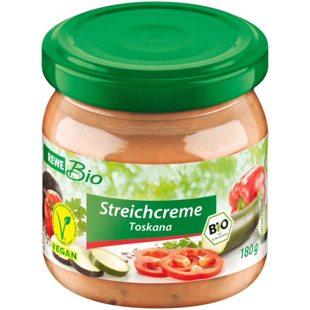 Vegane Produkte aus dem Supermarkt: Rewe | Deutschland is(s)t vegan