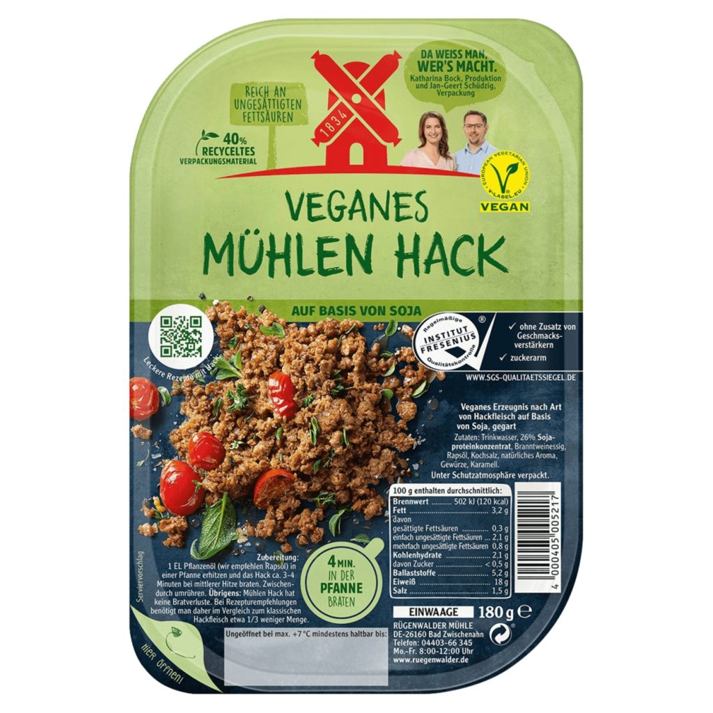 Vegane Hackalternativen | Deutschland is(s)t vegan