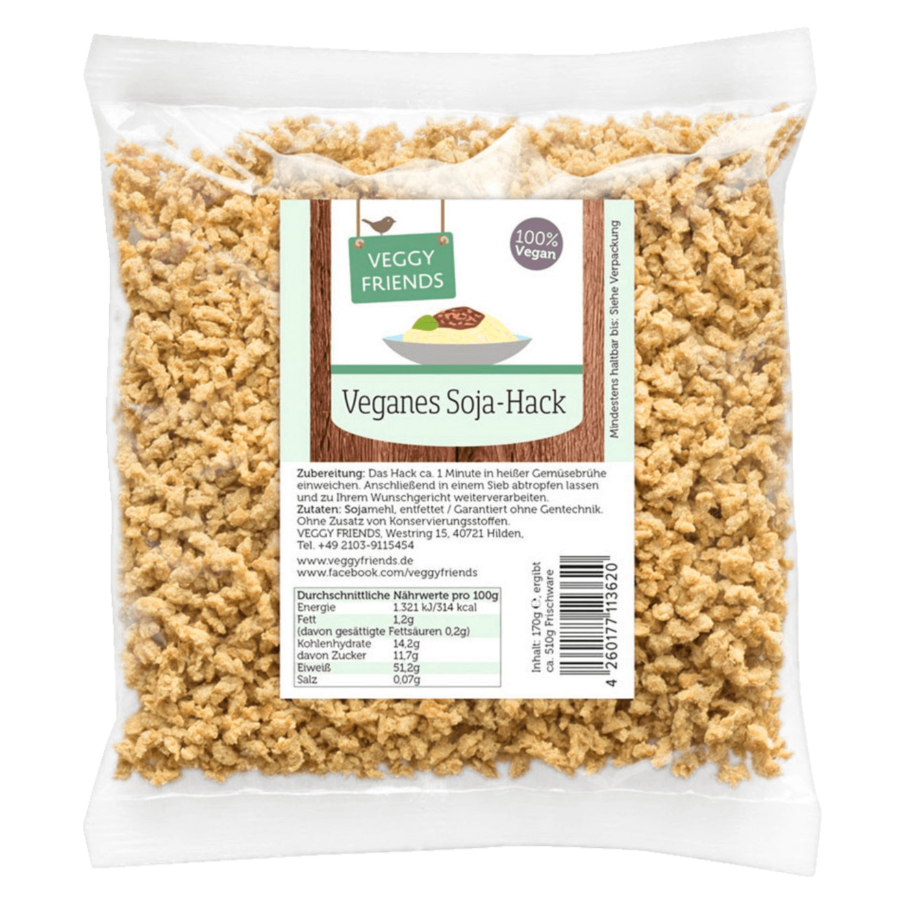 Vegane Hackalternativen | Deutschland is(s)t vegan