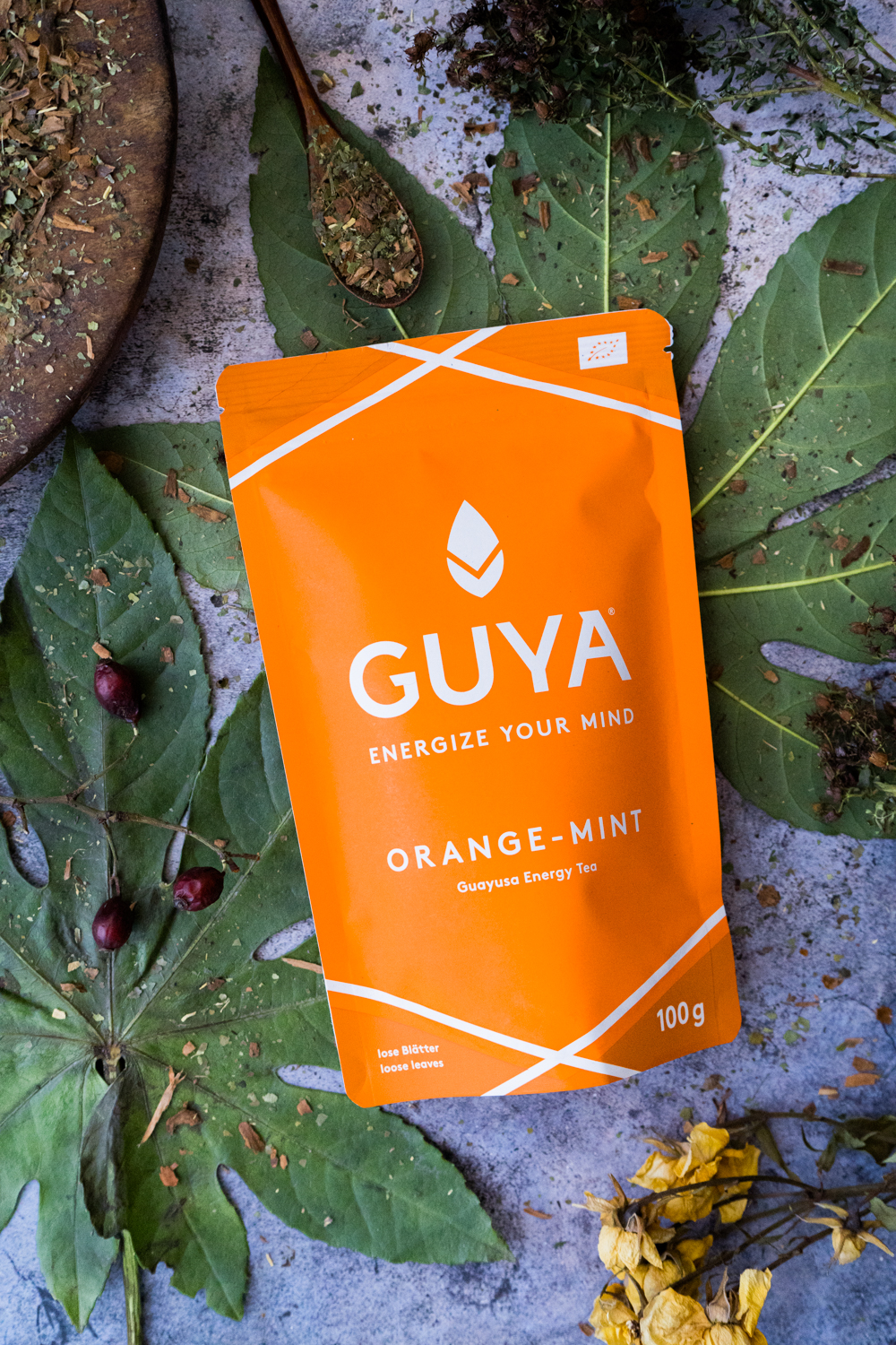 Guayusa Produkte von GUYA | Deutschland is(s)t vegan