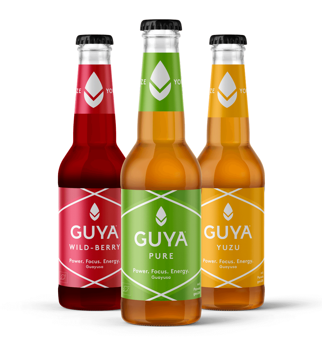Guayusa Produkte von GUYA | Deutschland is(s)t vegan