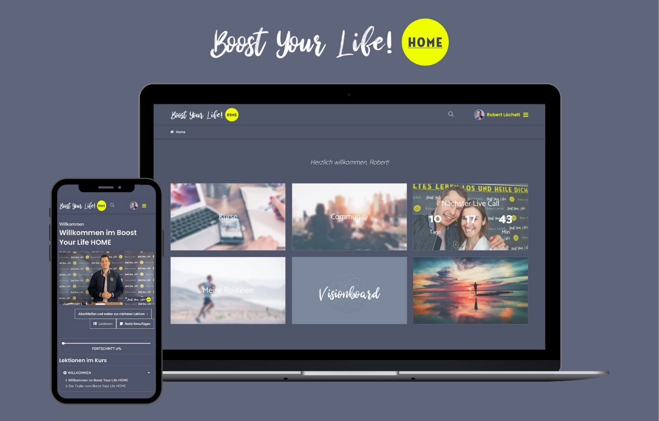 Boost Your Life Home - Das erste Online-Energiezentrum für körperliche ...