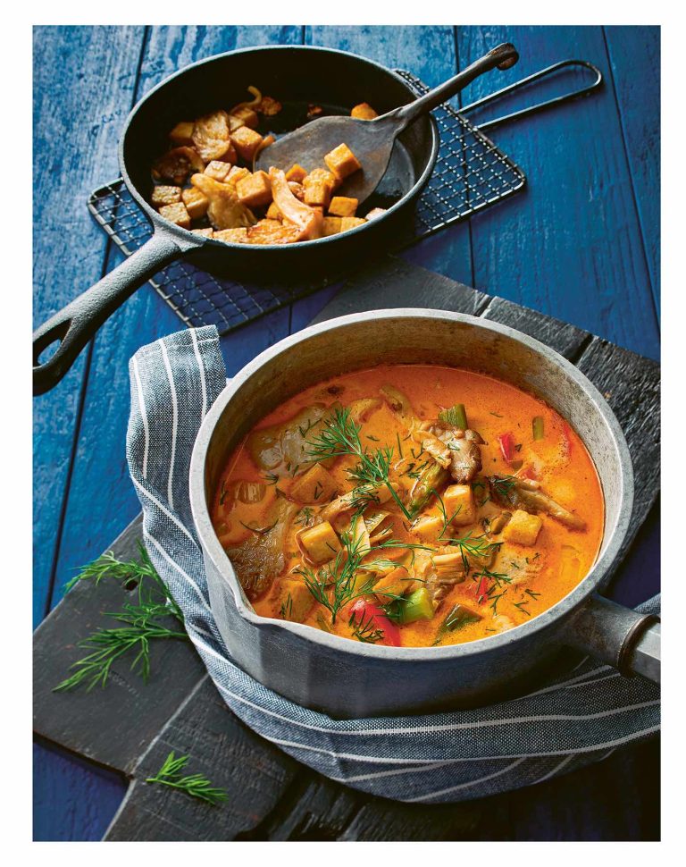 Vegane Fischsuppe aus dem Kochbuch "Vegan Ocean" | Deutschland is(s)t vegan